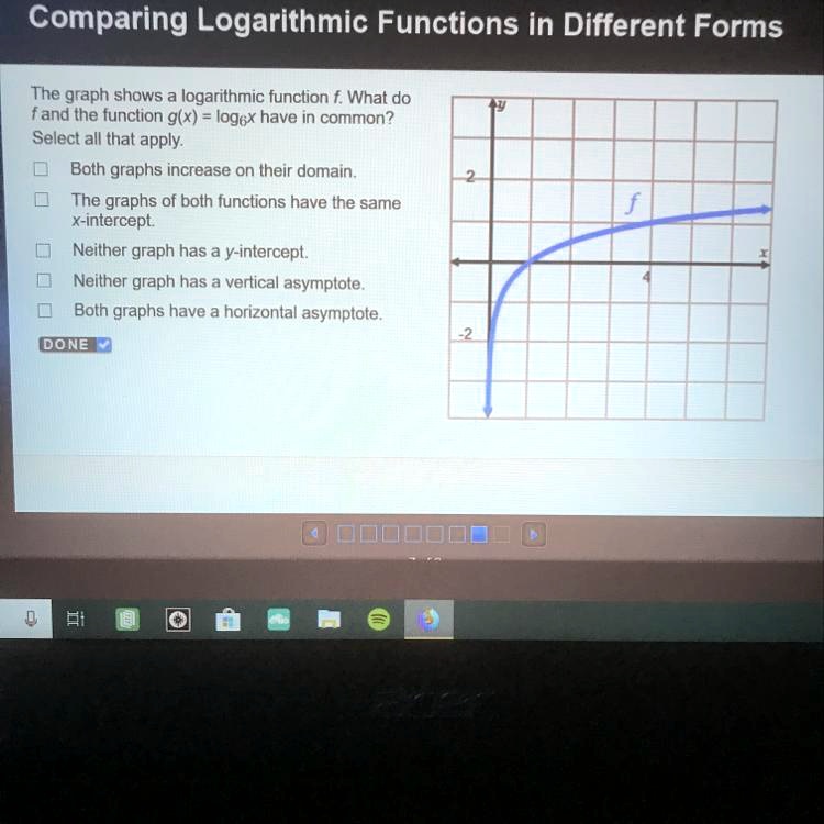 Solved Quick Anyone Know The Answer To This Algebra Question 