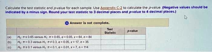 SOLVED: Texts: Help, please! ASAP, fast! Calculate the test statistic ...