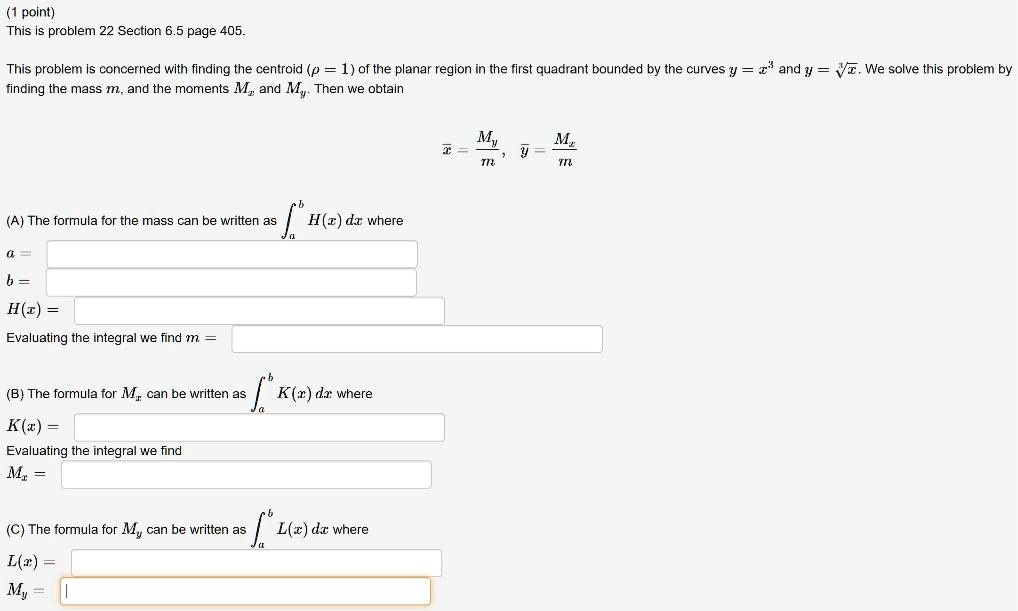 point this is problem 22 section 65 page 405 this problem is concerned ...