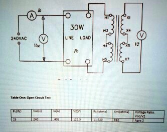 SOLVED: Calculate the parameters in the equivalent circuit of the ...