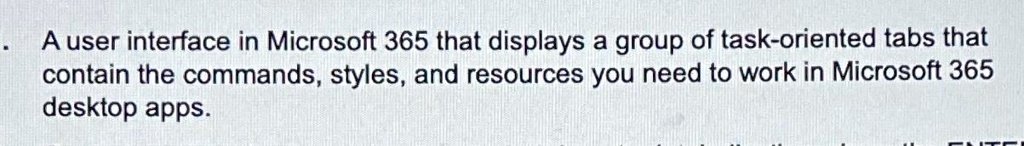 A user interface in Microsoft 365 that displays a group of task ...