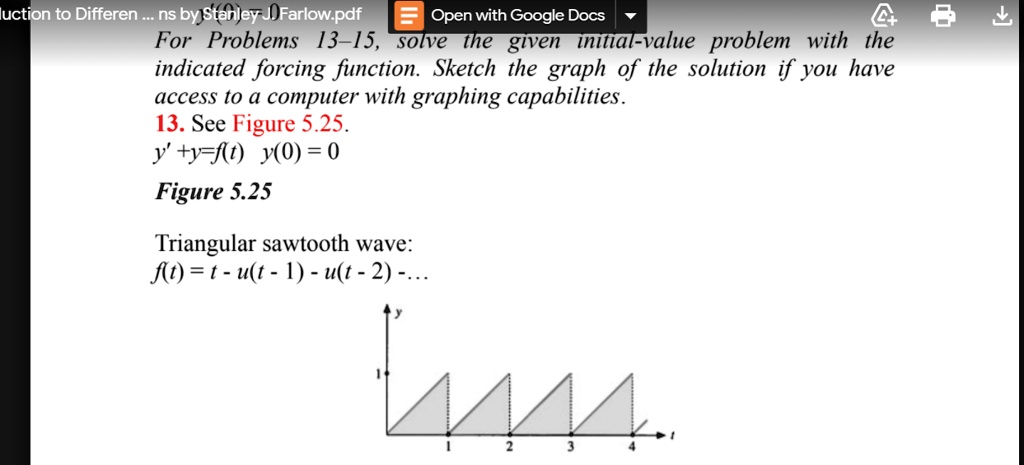 uction to differen ns byjst nley jfarlow pdf open with google docs 4 for problems 13 15 solve ...