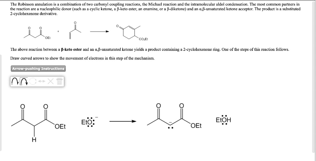 solved-the-robinson-annulation-is-a-combination-of-two-carbonyl