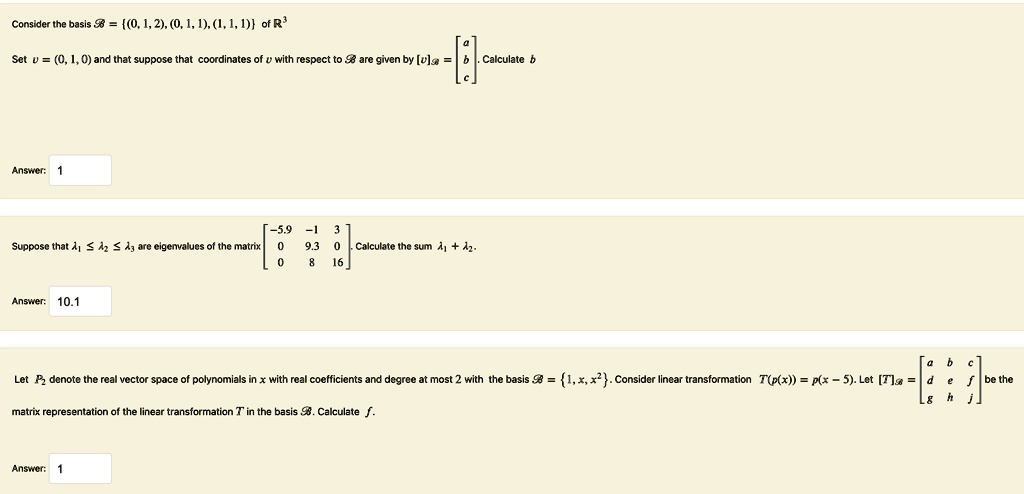 Eigenvalues Calculator