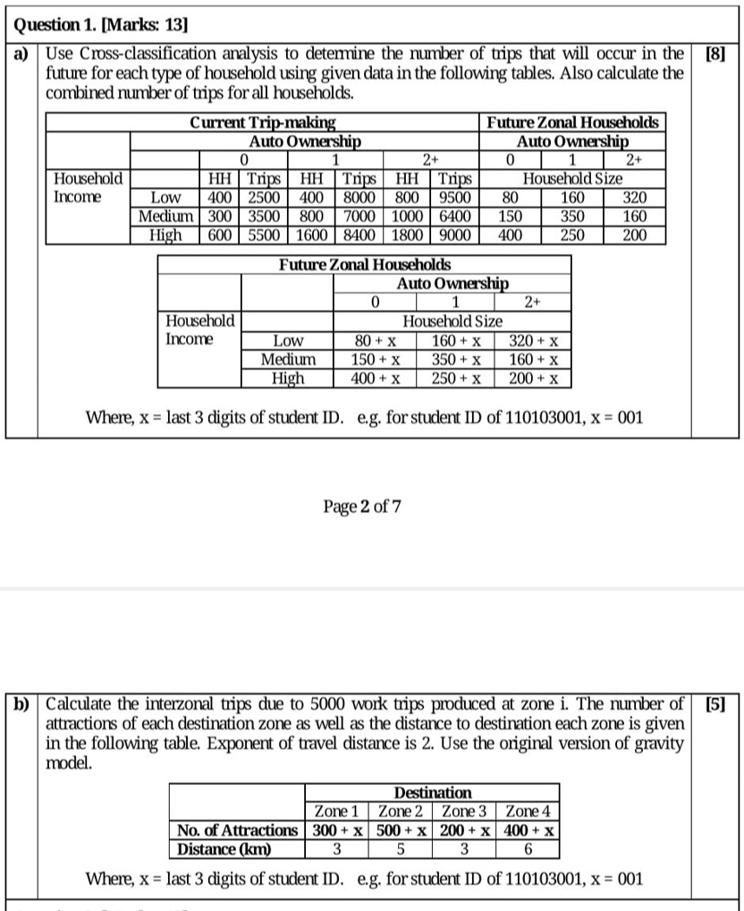question 1 marks 13 use cross classification analysis t0 determine the number 0f tips that will ...
