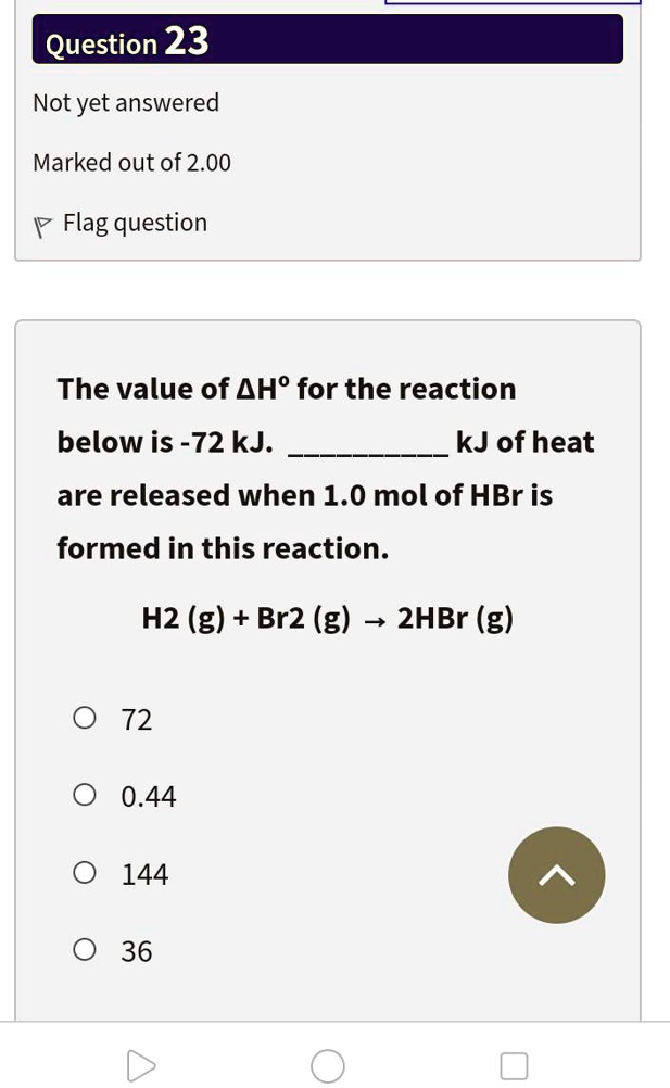 SOLVED: Question 23 Not yet answered Marked out of 2.00 Flag question ... SOLVED: Question 23 Not yet answered Marked out of 2.00 Flag question ...