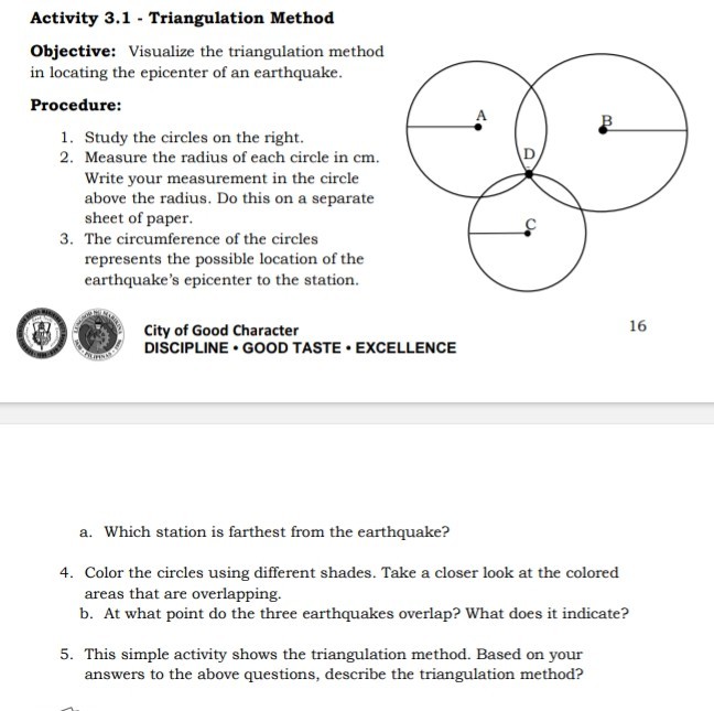 activity 31 triangulation method objective visualize the triangulation ...