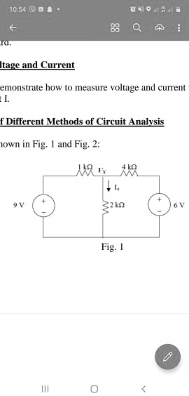 SOLVED: solve using nodal and mesh analysis 10:54 80 Q : ra. Itage and Current emonstrate how to ...