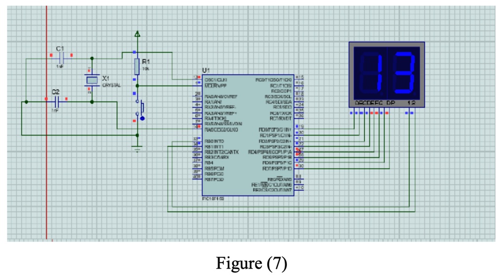 use the following 7 segment lookup table for the hexadecimal values of a common cathode display ...
