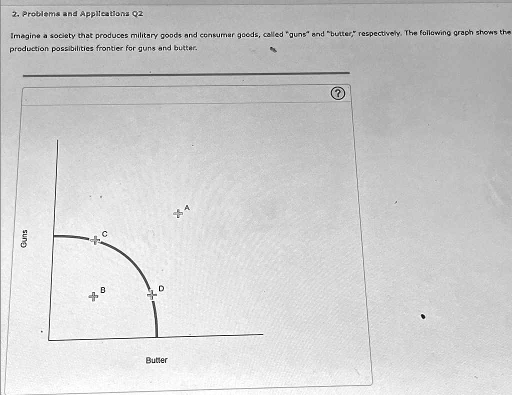 2. Problems and Applications Q2 Imagine a society that produces ...