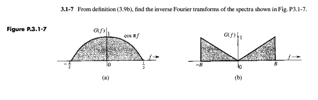 SOLVED: Steps please. 3.1-7 From definition (3.9b), find the inverse ...