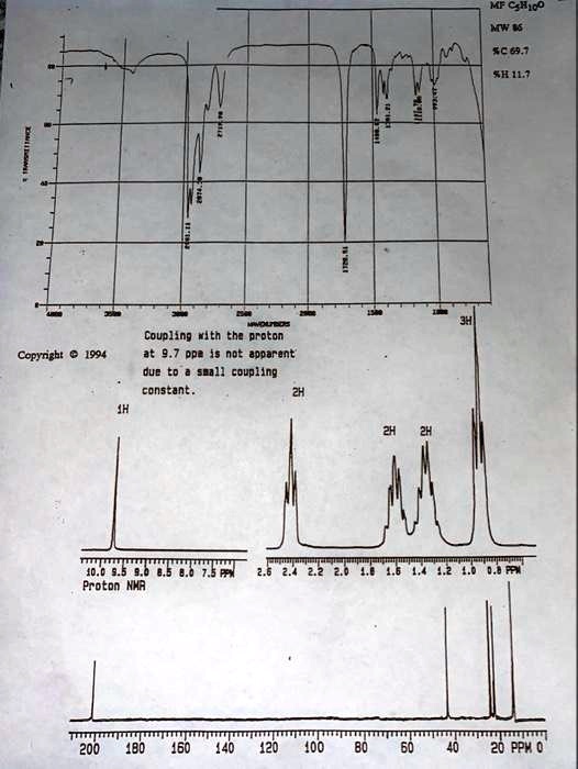 texts 1h nmr spectrum assign all of the peaks in the spectrum to the ...