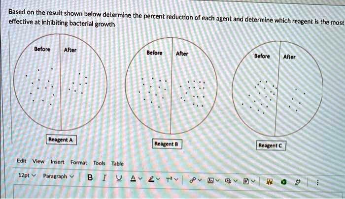 SOLVED: Based on the results shown below, determine the percent ...