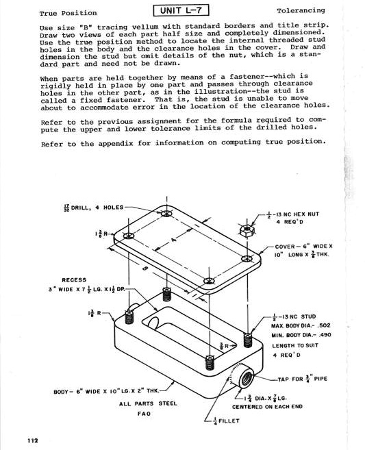 SOLVED: Create working industrial drawings for the figures below ...
