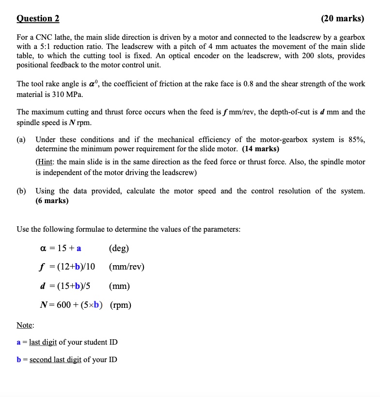 SOLVED: a = 6 b = 4 Please complete both parts (a) and (b) using the ...