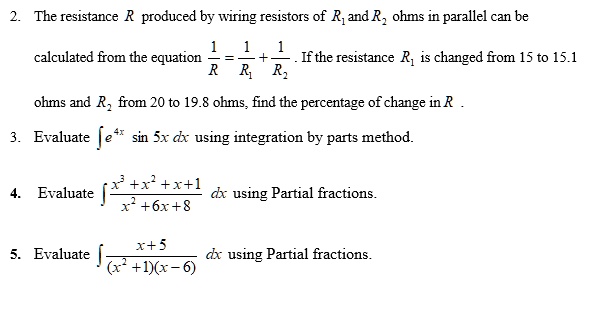 SOLVED:The resistance R produced by wiring resistors of R] and Rz ohms ...
