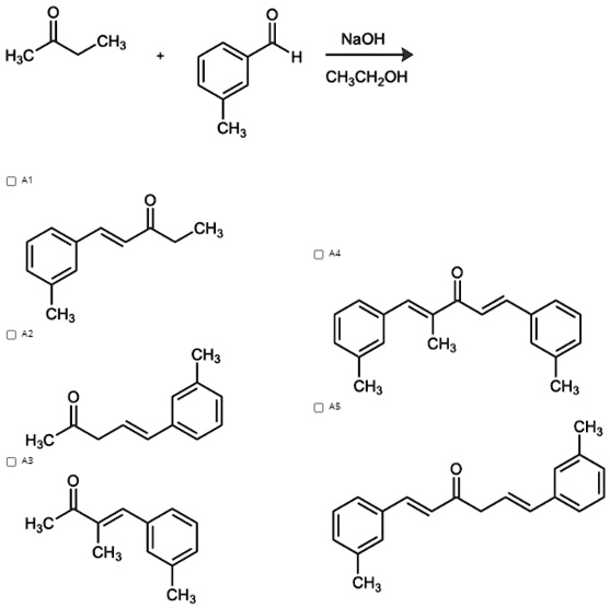 SOLVED: NaOH H2O CH3CH2OH CH3 CH2 CH3 CH2 CH3 CH3OCH3 CH3 CH2 H2C H2O ...