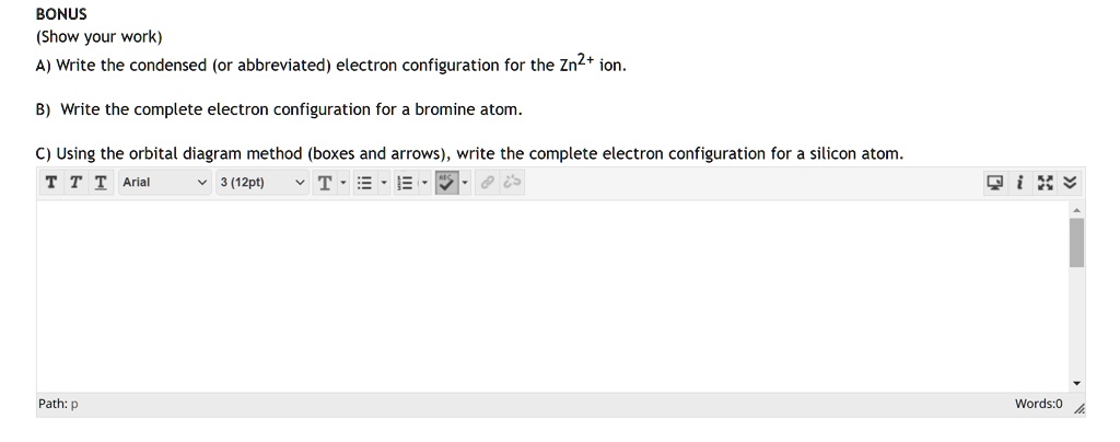 SOLVED:BONUS (Show your work) A) Write the condensed (or abbreviated ...