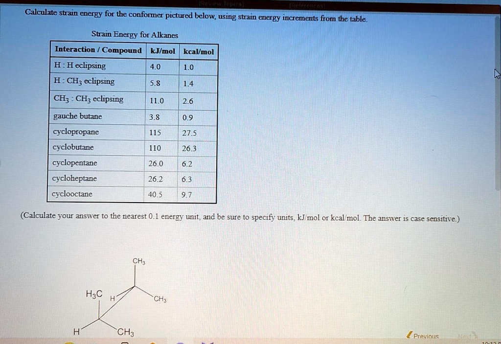 SOLVED: Ft Calculate strain energy for the conformct pictured below ...