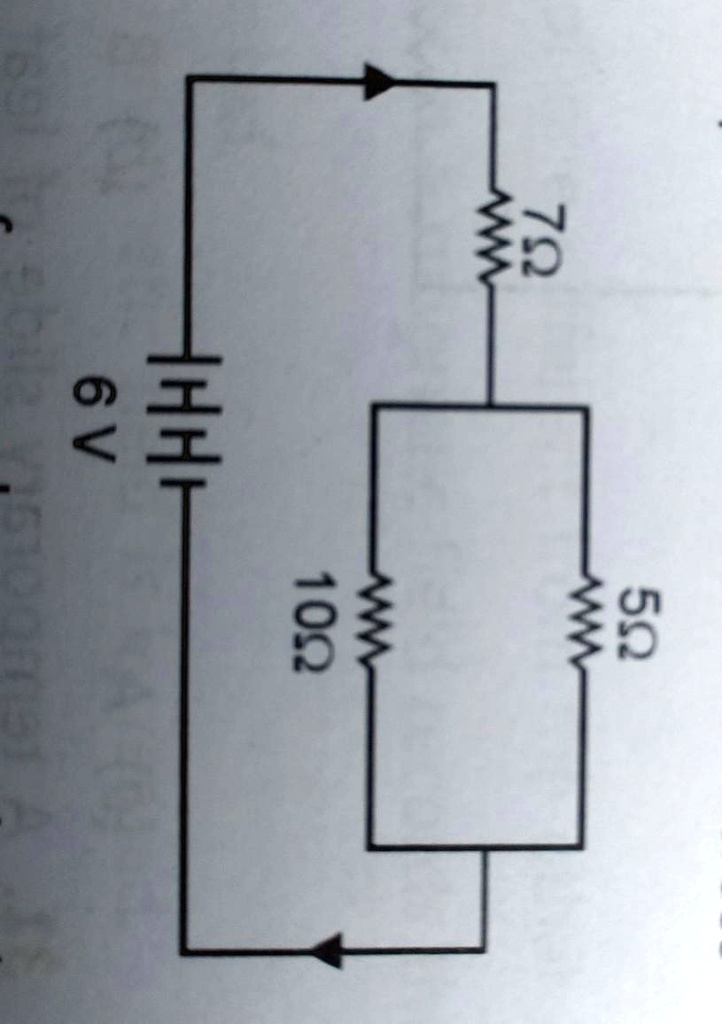 VIDEO solution: (6) For the circuit shown in this diagram, calculate (i) the resultant ...