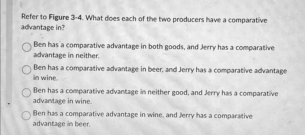 Refer to Figure 3-4. What does each of the two producers have a ...