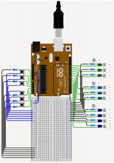 Solved Problem 1 3 Bit Binary Adder With Buttons And Leds We Want To Implement A Circuit That