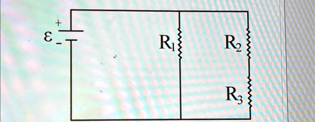 VIDEO solution: in the circuit pictured, the resistors have values of R1=195, R2=112, and R3=106 ...