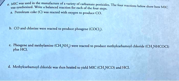 a. Petroleum coke (C) was reacted with oxygen to produce CO. b. CO and ...