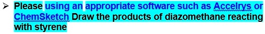 SOLVED:Please using an appropriate software such as Accelrys or ...