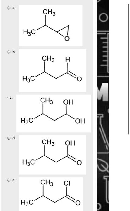 SOLVED: CH3 H CH3 CH3 OH CH3 OH CH3 OH CH3 CH3 Cl CH3 CH3