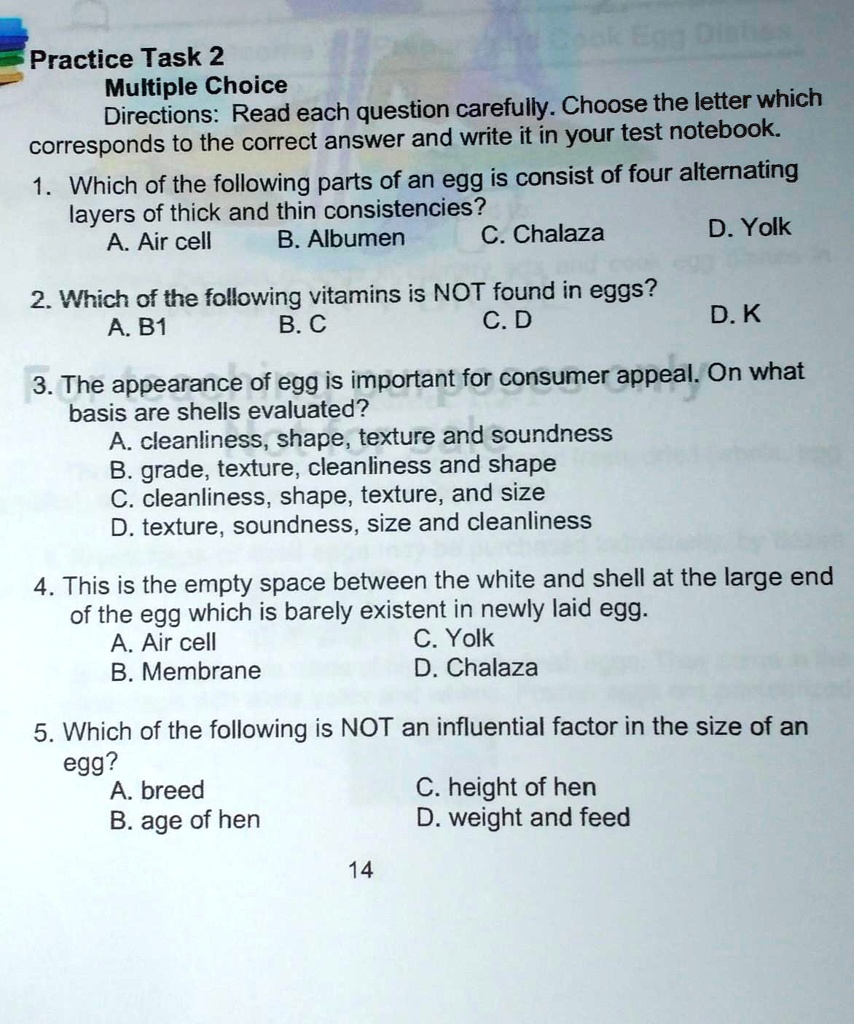 Solved Test I MULTIPLE CHOICE Direction MULTIPLE CHOICE 60 OFF