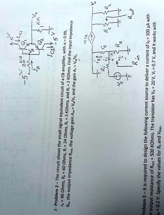 VIDEO solution: 18 KS MAT Le 5 - 37 W Problem 2 - The circuit shows the ...