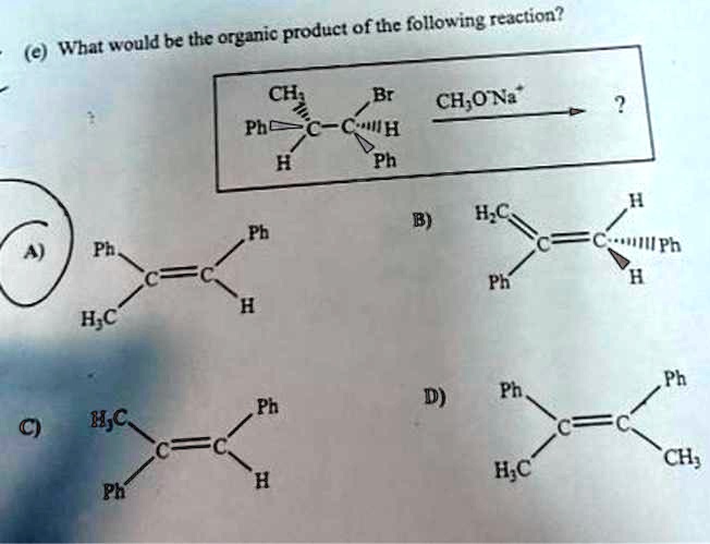 Text: Organic Chemistry 2 - What kind of reaction is taking place? 1 ...