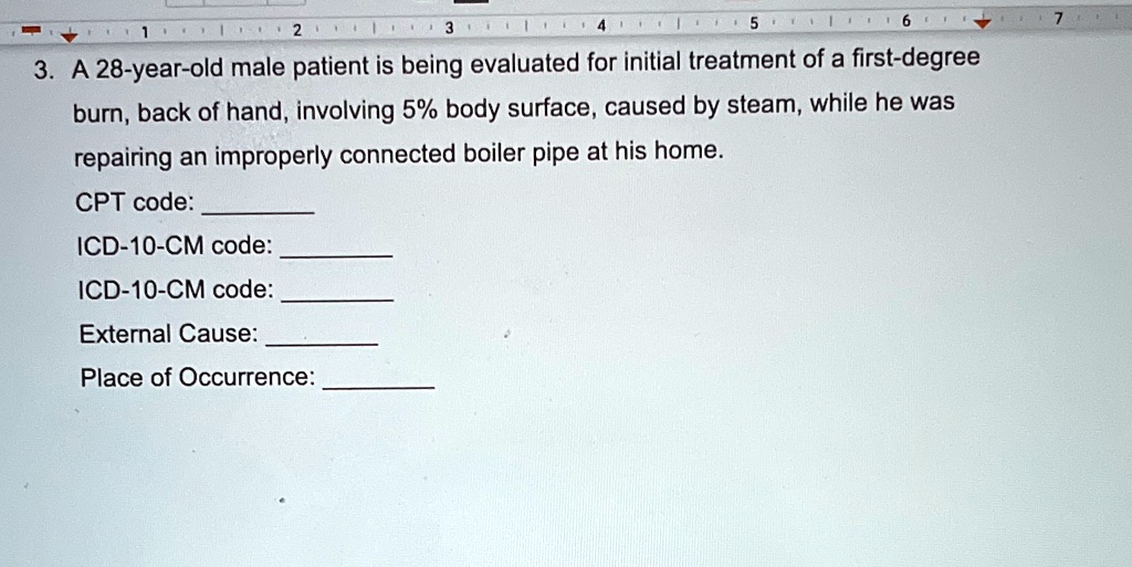 3. A 28-year-old male patient is being evaluated for initial treatment ...