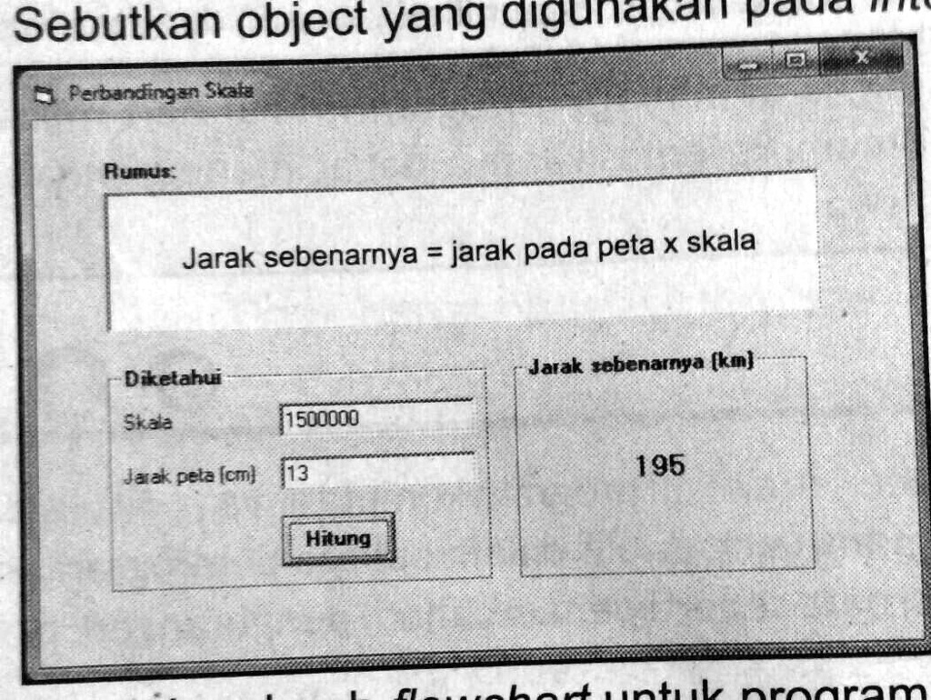 SOLVED: sebutkan objek yang digunakan pada interface berikut paua U ...