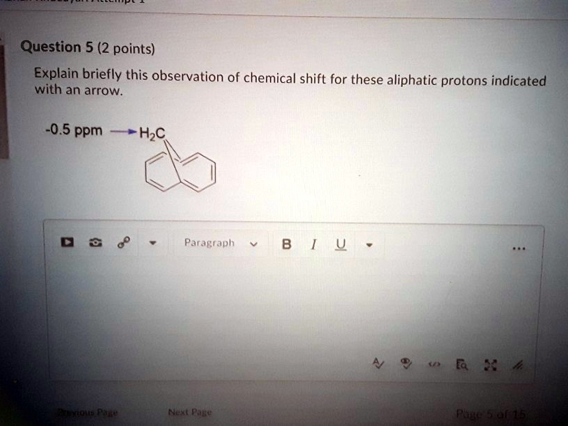[GET ANSWER] question 5 2 points explain briefly this observation of ...