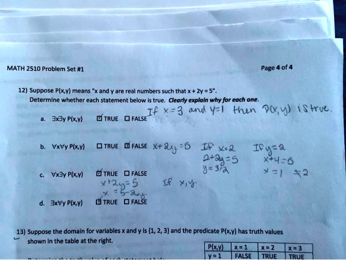math 2510 problem set 1 page 4 of 4 12 suppose plxv means xand are real numbers such thatx zy 5 ...