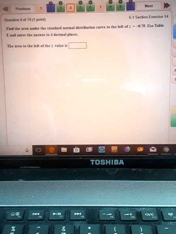SOLVED: Next Previous Section Exercise 14 Question of 19 point) Find ...