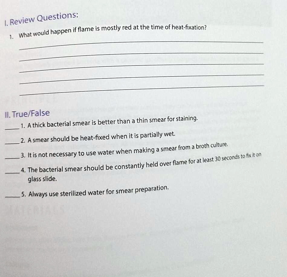 SOLVED: Questions: Review if flame is mostly red at the time of heat ...