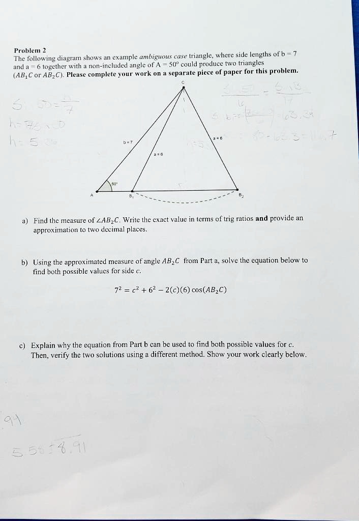 Problem 2 The following diagram shows an example ambi… - SolvedLib