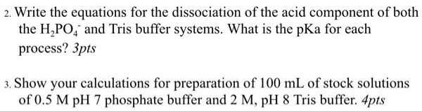 Phosphate Buffer System Equation