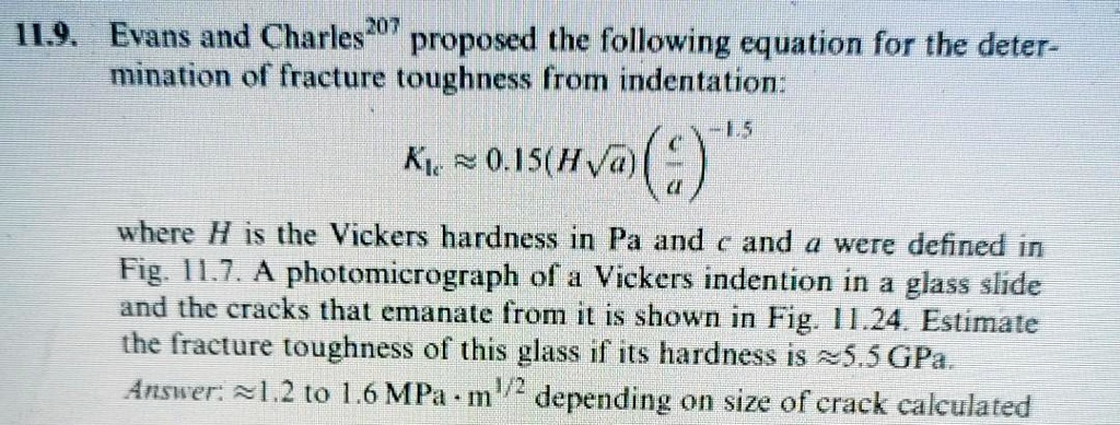 SOLVED:1L9. Evans and Charles"07 proposed the following equation for ...