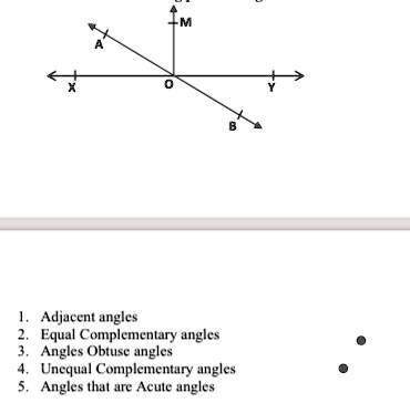 SOLVED: 'Give answer of this Adjucent angles Equal Complementary angles Angles Obtuse angles ...