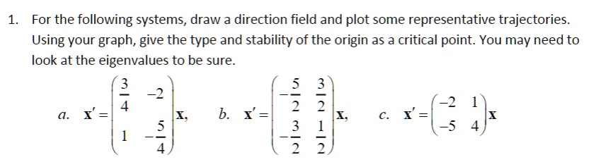 Solved I Want This In Matlab Code Only Only Matlab Code Matlab Code For The Following Systems