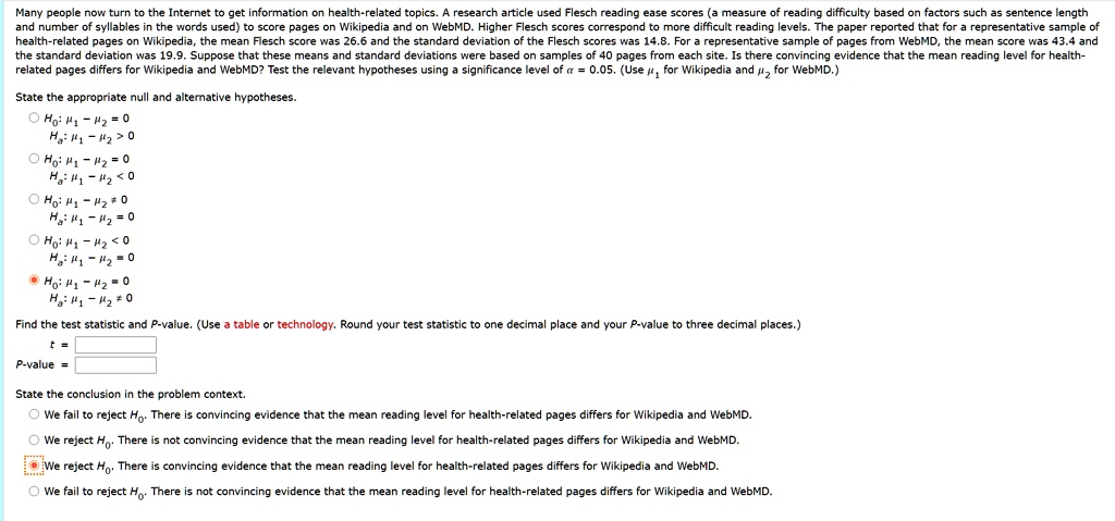 Many people turn to the Internet to get information on health-related ...
