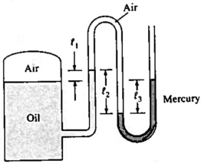 Air Mercury Oil l1 l2 l3
