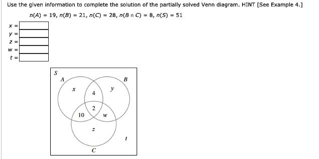 SOLVED: Use the given information complete the solution of the ...