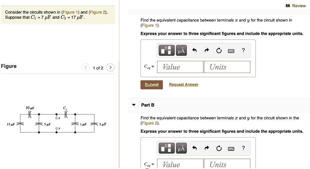 SOLVED: Consider the circuits shown in Figure 1 and Figure 2. Suppose ...