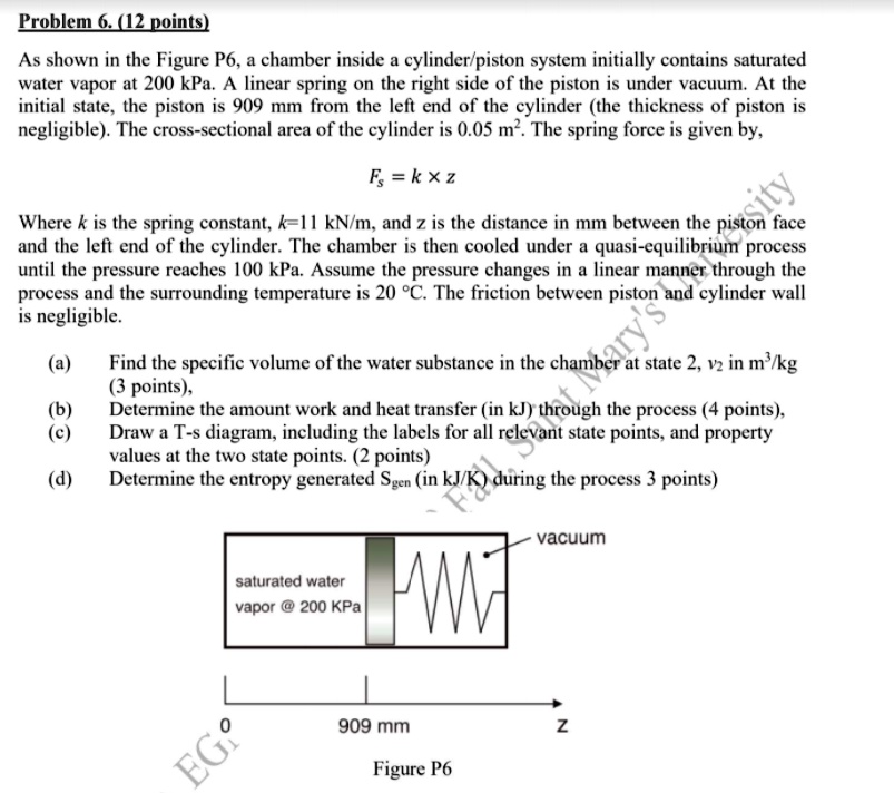 SOLVED: Problem 6. (12 points) As shown in Figure P6, a chamber inside ... SOLVED: Problem 6. (12 points) As shown in Figure P6, a chamber inside ...