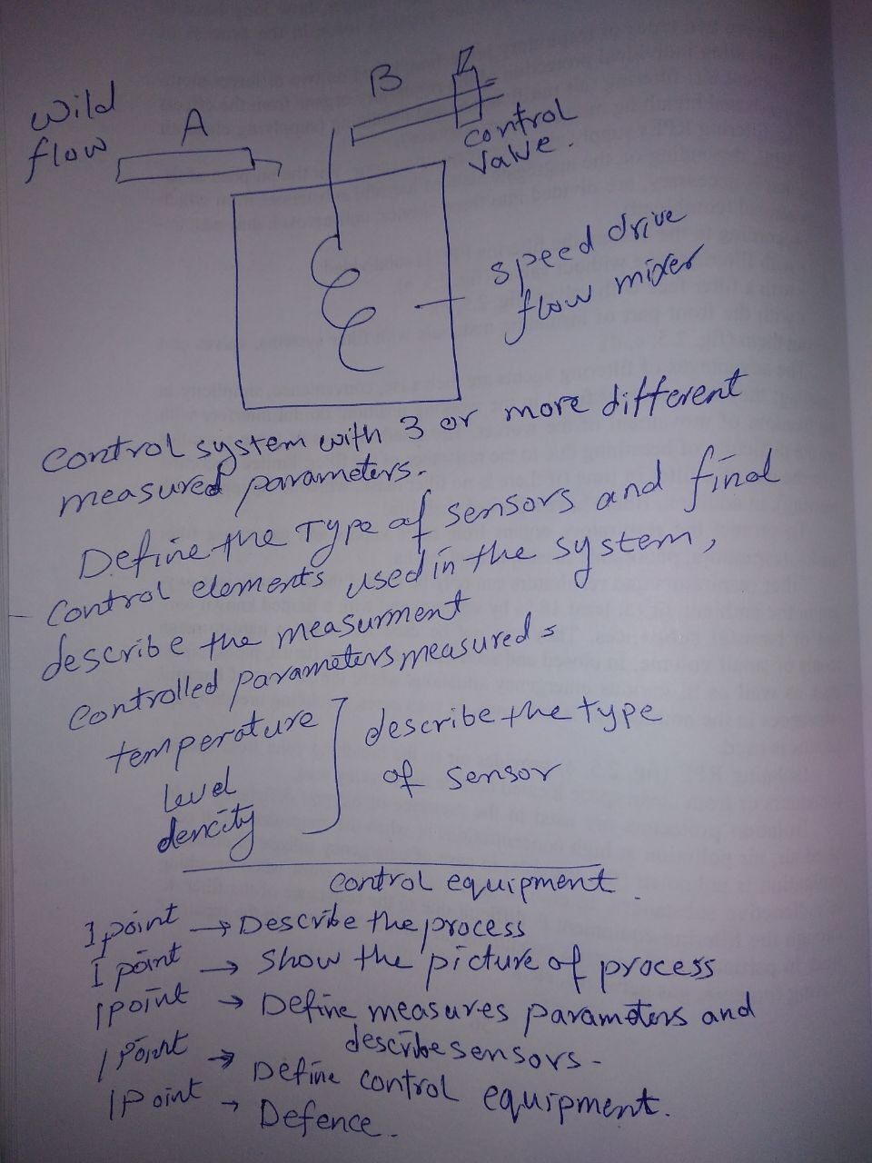 SOLVED: control system with 3 or more different measure parameters ...